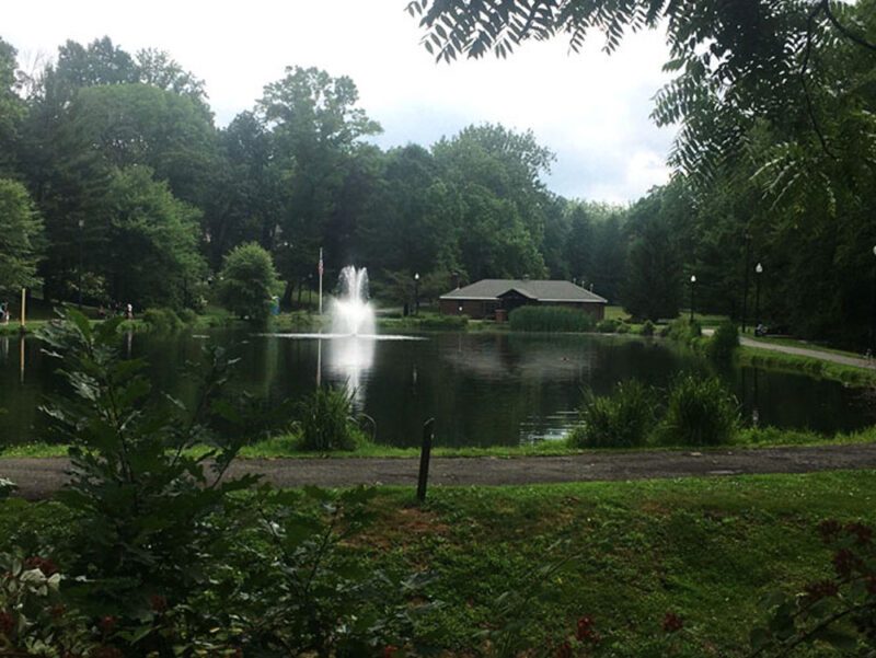 The Pond House & Pond - Grover Cleveland Park Conservancy