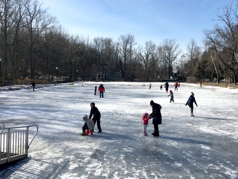 The Pond House & Pond - Grover Cleveland Park Conservancy